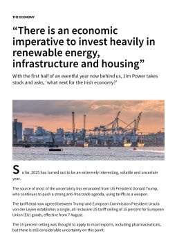 “There is an economic imperative to invest heavily in renewable energy ...