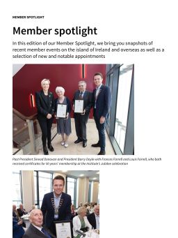 Member spotlight