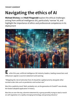 Navigating the ethics of AI